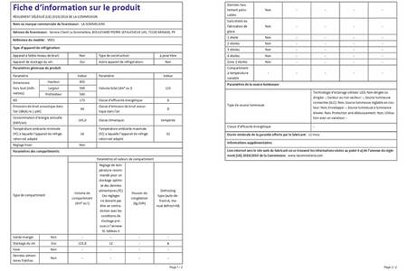 Cave de vieillissement La Sommeliere CTVNE147 | Darty