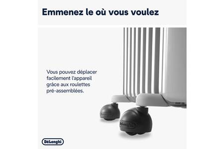 Radiateur bain d'huile Delonghi RADIA S TRRS0715 | Darty