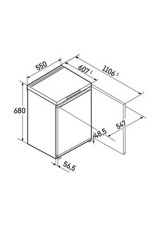 Congélateur top Liebherr FE 1003-20 | Darty