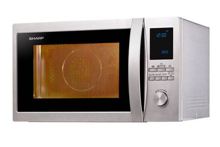 Micro-ondes combiné Sharp R982STWE INOX | Darty