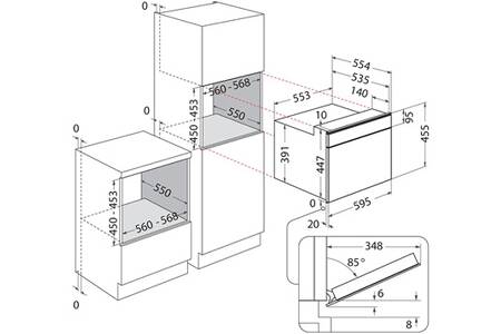 Micro-ondes combiné Whirlpool W7MW461 | Darty