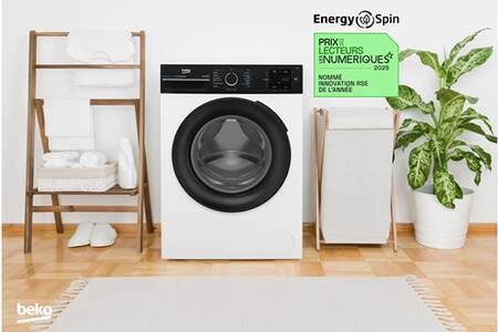 Lave-linge hublot Beko BM34WFU47211 - EnergySpin | Darty