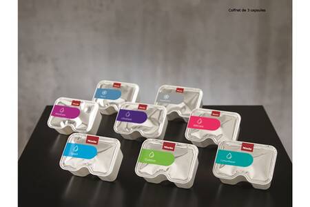Lessive Miele Boite de 3 capsules unidoses pour lave-linge - CAPS ...
