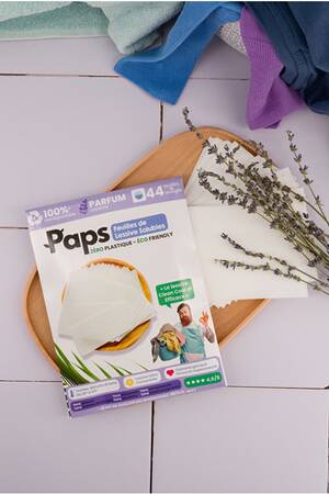 Lessive Paps Pack de 44 Feuilles de Lessive ultra concentrée - Parfum ...
