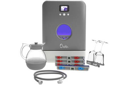 Mini lave-vaisselle Daan Tech BOB PREMIUM PACK SILVER | Darty