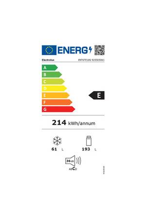 Réfrigérateur congélateur en bas Electrolux ENT6TE18S - ENCASTRABLE ...
