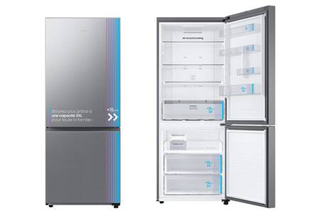 Réfrigérateur congélateur en bas Samsung RB50DG601ES9 | Darty