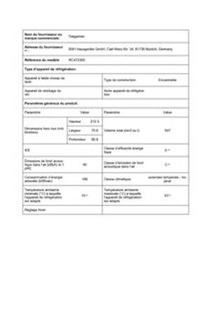 Réfrigérateur 1 porte Gaggenau RC472305 - ENCASTRABLE 213CM | Darty