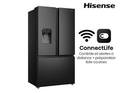 Réfrigérateur multi-portes Hisense RF793N4SAFE | Darty