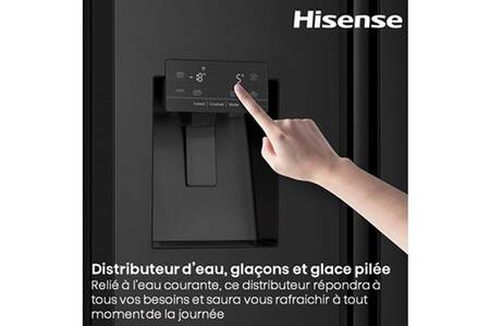 Réfrigérateur multi-portes Hisense RF793N4SAFE | Darty