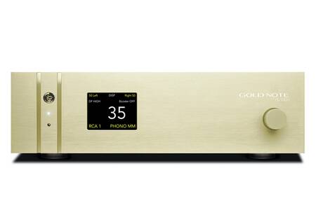 Amplificateur hi-fi Gold Note IS-1000 DELUXE OR - IS1000 DELUXE OR | Darty