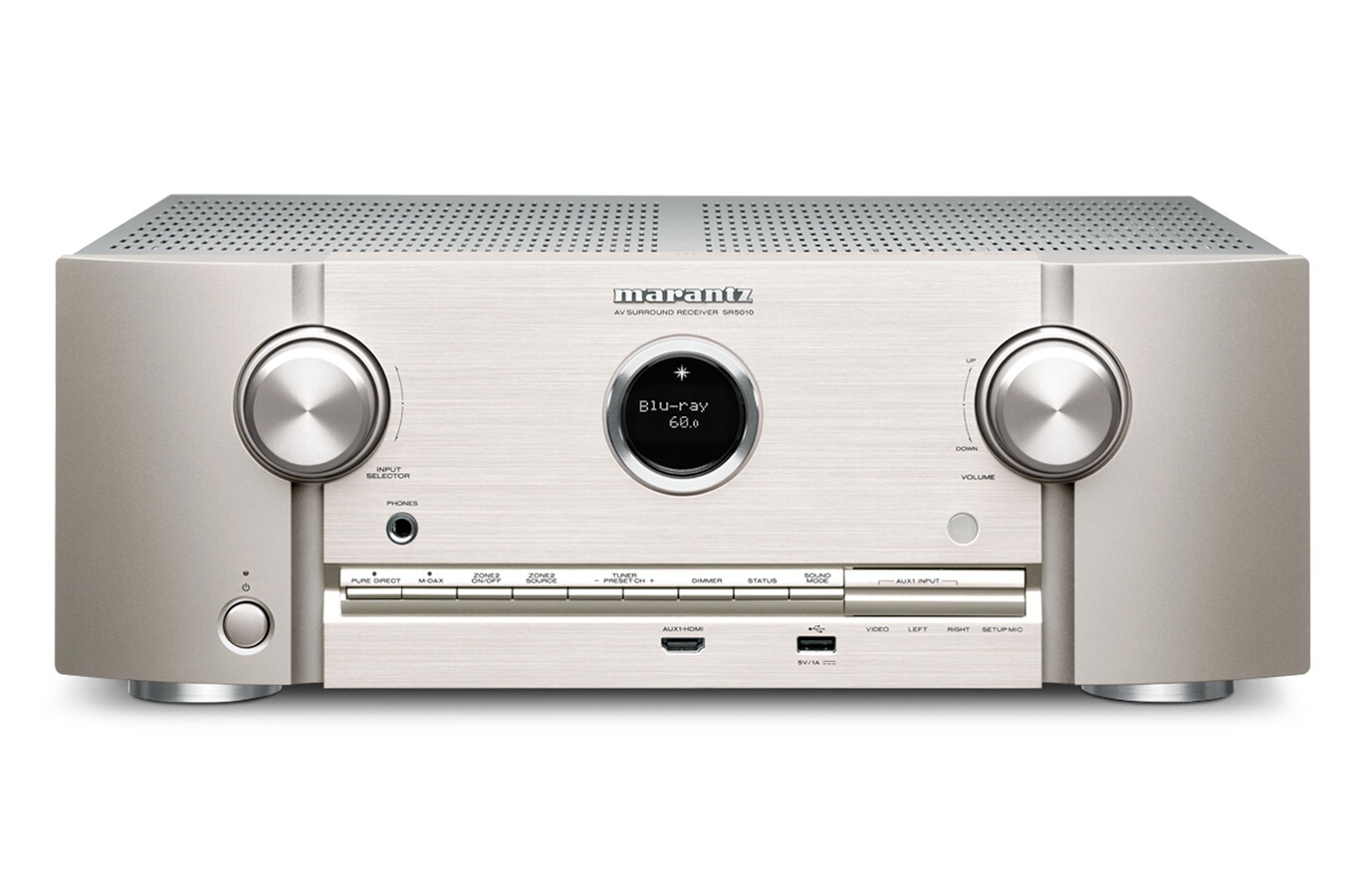 Ampli Home Cinéma Marantz SR5010 SILVER GOLD (4159616) | Darty