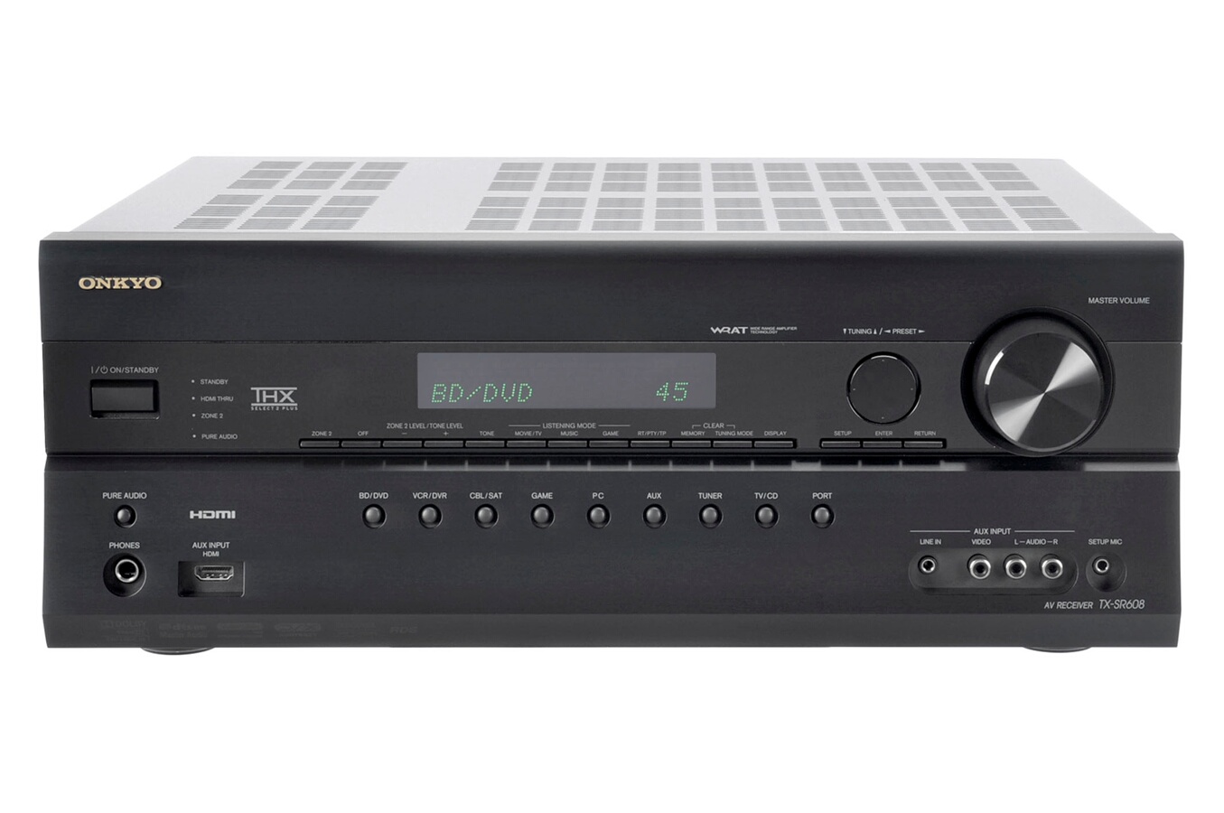 Ampli Home Cinéma Onkyo TX-SR608 NOIR - TXSR608B (3266184) | Darty