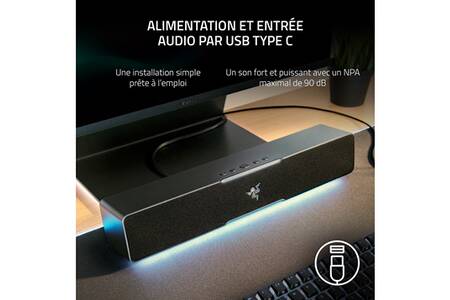 Barre de son Razer Leviathan V2 X | Darty