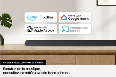Barre de son Samsung Ultra-fine HW-S810D 2024 - HW-S810D | Darty