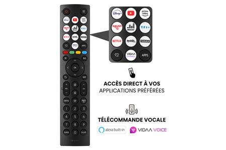 TV LED Hisense 58A6N LED Dolby Vision 60Hz 4K 147cm 2024 | Darty