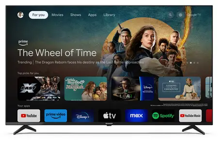 TV LED Sharp 50GL4060E LED Dolby Vision & Atmos 4k 126cm 2024 | Darty