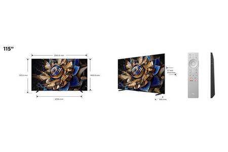 TV LED Tcl 115X955 Max QD Mini-LED Dolby Vision & Atmos Onkyo 6.2.2 ...
