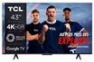 TV LED Tcl 43P755 LED Google TV 60Hz 4K 109cm 2024 | Darty