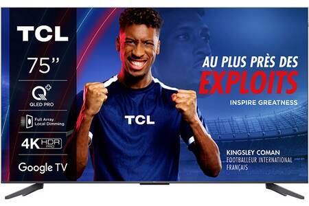 TV LED Tcl 75C655 PRO QLED Dolby Vision Mode Gaming 60Hz 4K 190cm 2024 ...