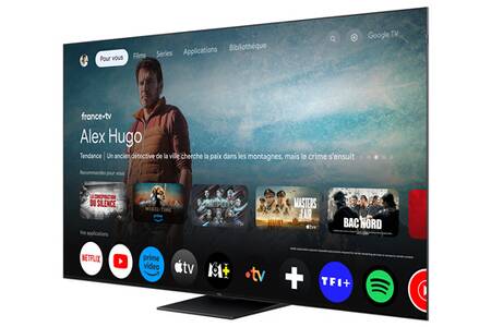 TV LED Tcl 85MQLED85 QD-MiniLed Dolby Atmos 144Hz 4K 215cm 2024 | Darty