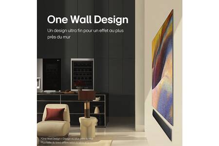 TV OLED Lg OLED77G4 OLED evo Design ultra-fin 144Hz 4K 195cm 2024 | Darty