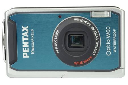 Appareil photo compact Pentax OPTIO W60 BLEU | Darty