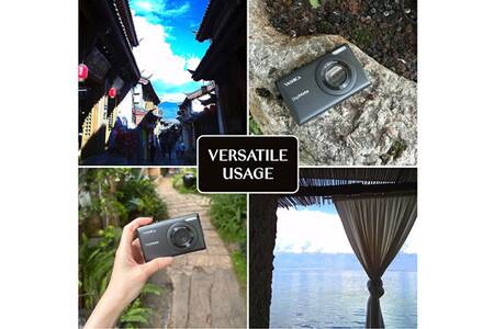 Appareil photo compact Yashica DigiMate noir | Darty