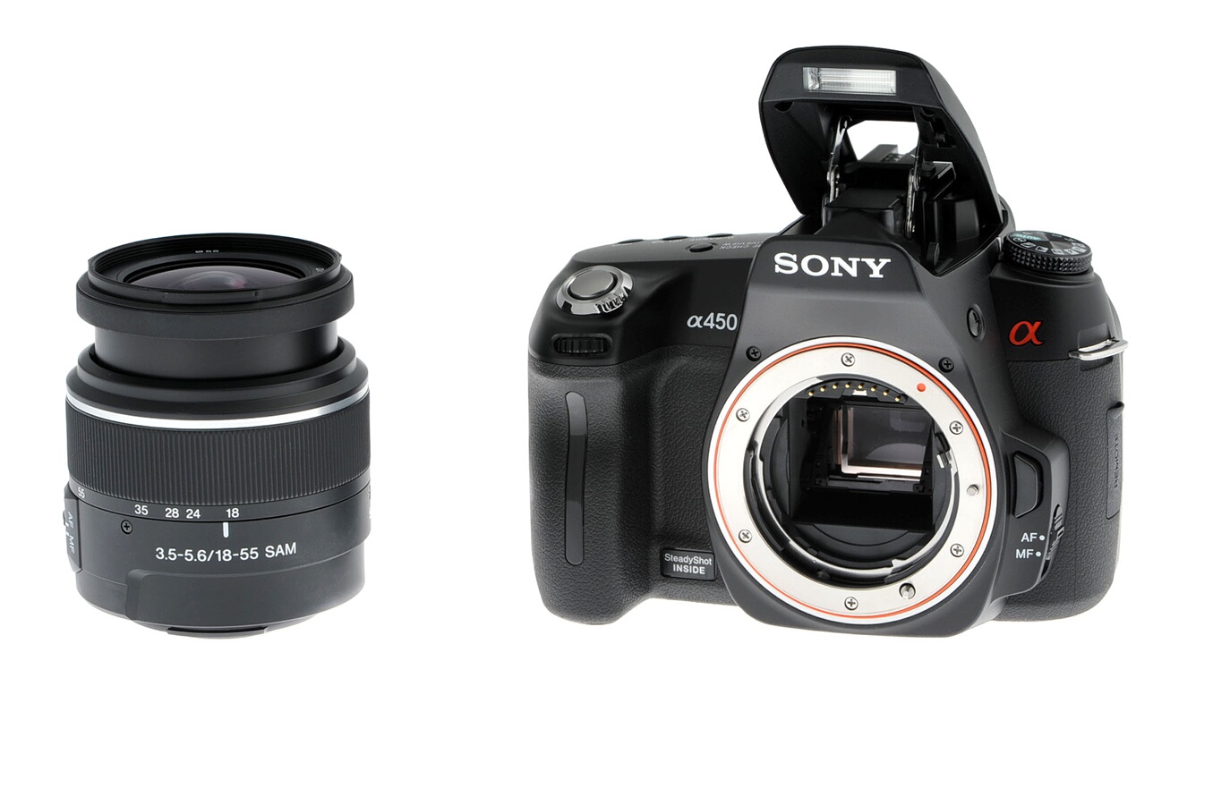 Reflex Sony DSLR-A450 + 18-55 (3196283) | Darty