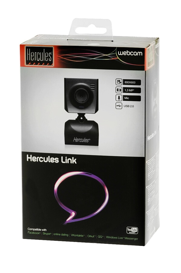 Webcam Hercules HERCULES LINK - HERCULESLINK (1314181) | Darty