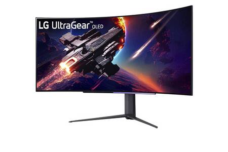 Ecran PC Lg Gaming OLED 45GR95QE-B 45" Incurvé UWQHD Noir | Darty