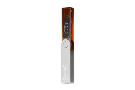 Cryptowallet Ledger Crypto wallet Ledger Nano X Orange Ardent - Nano X ...