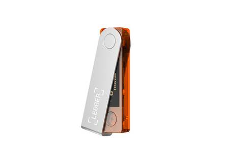 Cryptowallet Ledger Crypto wallet Ledger Nano X Orange Ardent - Nano X ...