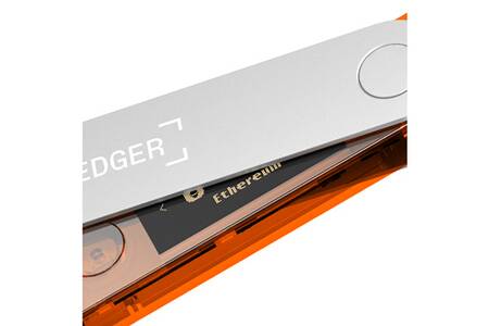 Cryptowallet Ledger Crypto wallet Ledger Nano X Orange Ardent - Nano X ...