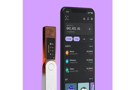 Cryptowallet Ledger Crypto wallet Ledger Nano X Orange Ardent - Nano X ...