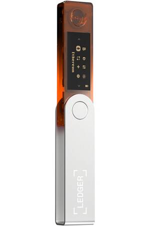 Cryptowallet Ledger Crypto wallet Ledger Nano X Orange Ardent - Nano X ...