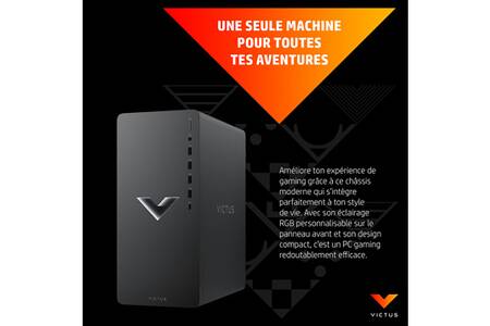 Unité Centrale Hp Victus 15L Gaming Desktop TG02-0059nf - 679A0EA #ABF ...
