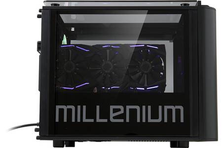Unité Centrale Millenium PC Gamer Millenium MM2 Mini - M2M-X057XT-I596K-W-S | Darty