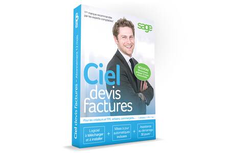 Logiciel Ciel/sage DEVIS FACTURES SF 2018 | Darty