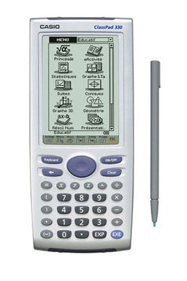 Calculatrice graphique Casio CLASSPAD 300/330 - CLASSPAD300/330 ...