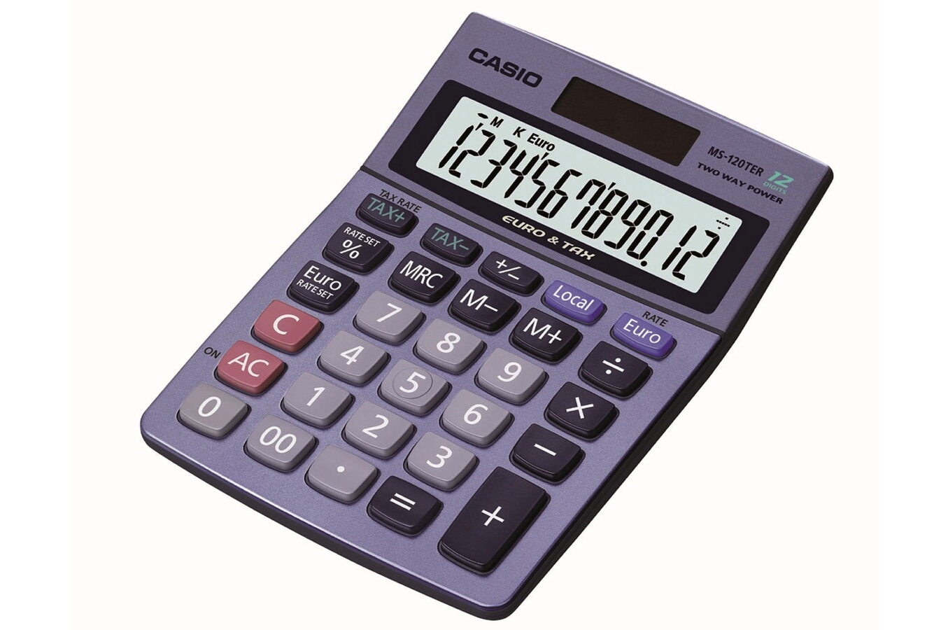 Calculatrice 4 opérations Casio MS-100TER - MS100TER (2362783) | Darty