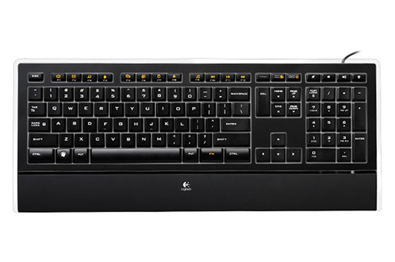 Clavier Logitech ILLUMINATED (1190016) | Darty
