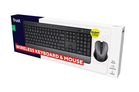 Ensemble clavier et souris Trust Pack clavier souris TREZO confort | Darty