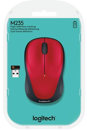 Souris Logitech M235 RED | Darty