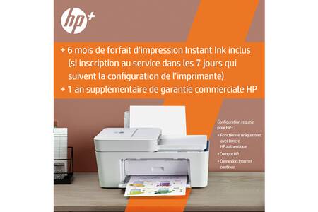 Imprimante multifonction Hp Deskjet 4130e tout-en-un Jet d'encre ...