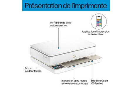 Imprimante multifonction Hp Envy 6132e | Darty