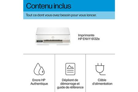 Imprimante multifonction Hp Envy 6132e | Darty