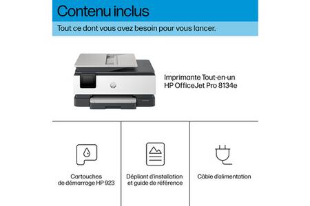 Imprimante multifonction Hp OfficeJet Pro 8134e All-in-One Printer ...