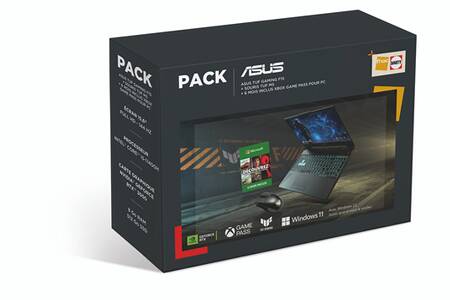 PC portable Asus Pack TUF Gaming F15-TUF506HC-HN101W + Souris Gaming ...