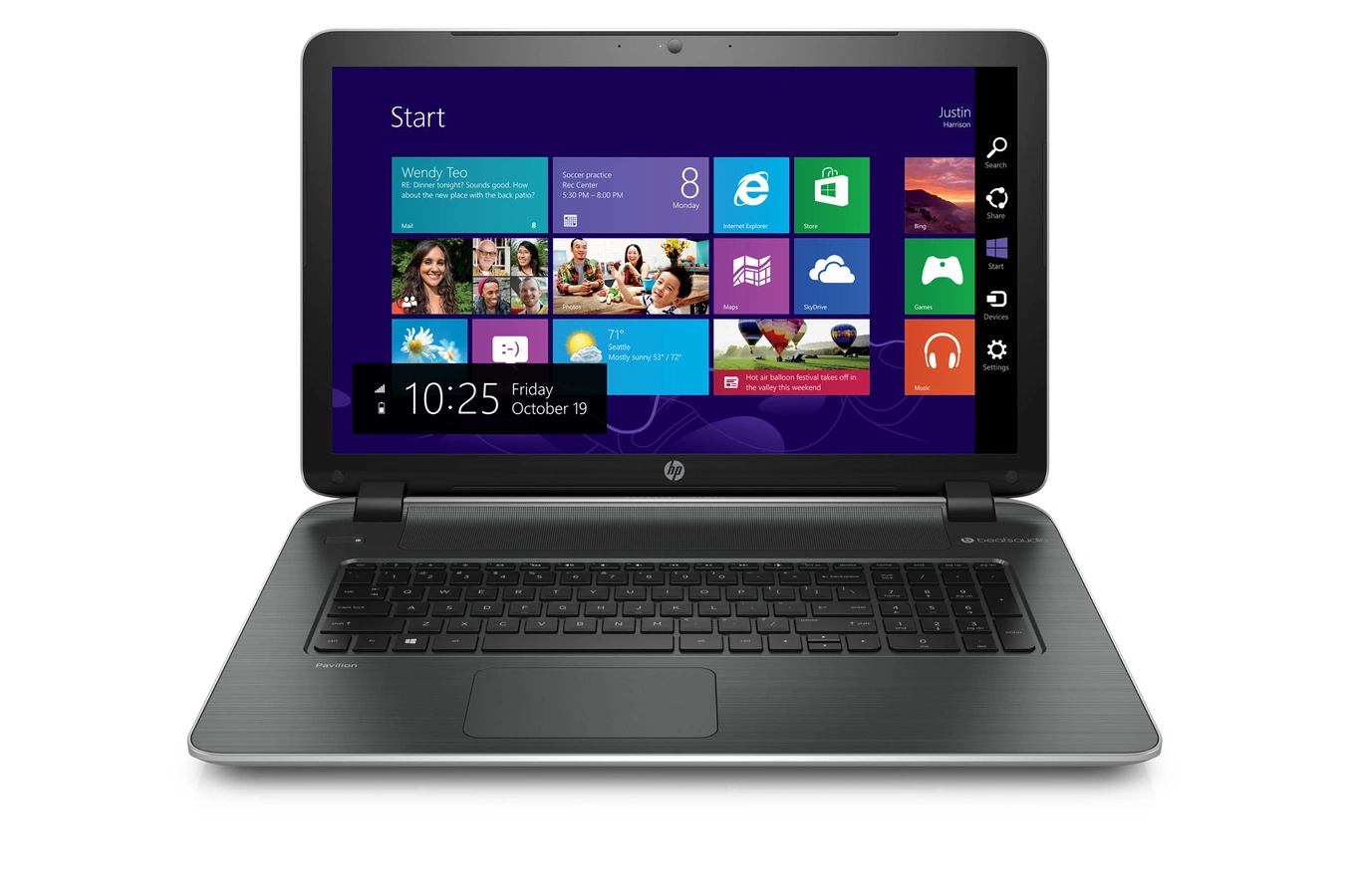 PC portable Hp PAVILION 17-F241NF (4071131) | Darty